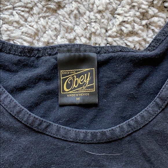 Obey | Shirts | Mens Obey Tank Top | Poshmark